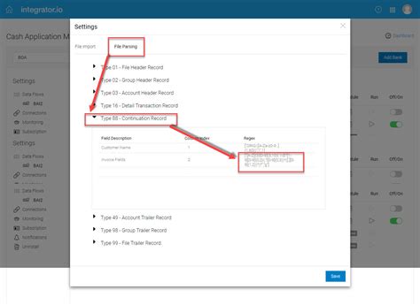 regular expression with capture groups to extract specific information