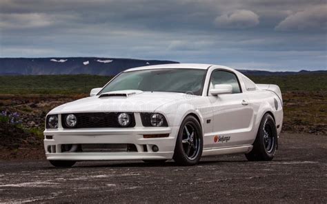 Ford Mustang Gt Procharger Editorial Photography Image Of Iceland 56608882