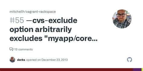 Cvs Exclude Option Arbitrarily Excludes Myapp Core From Sync
