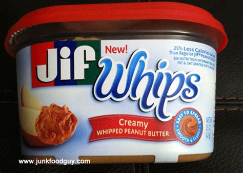 Jiffy Whipped Peanut Butter Review New Jif Whips Creamy Whipped