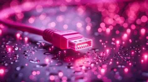 Premium Photo HighSpeed Network Connection Technology Concept With Ethernet Cables Digital