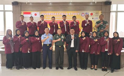 Mahasiswa Unhan Belajar Manajemen Pertahanan Jepang