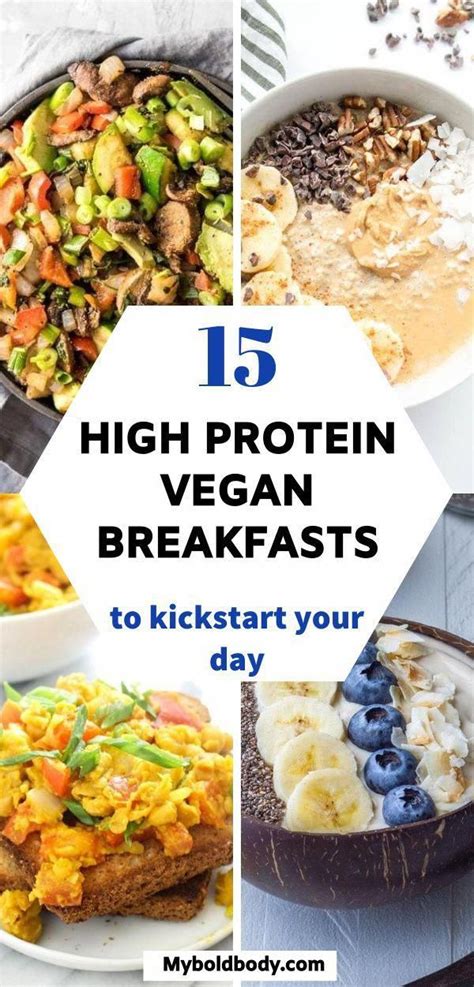 15 High Protein Vegan Breakfasts To Kickstart Your Day My Bold Body