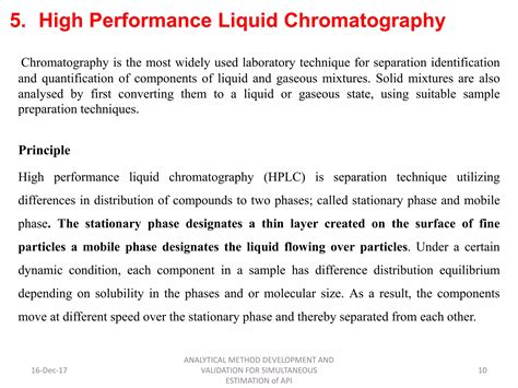 analytical method development and validation for simultaneous