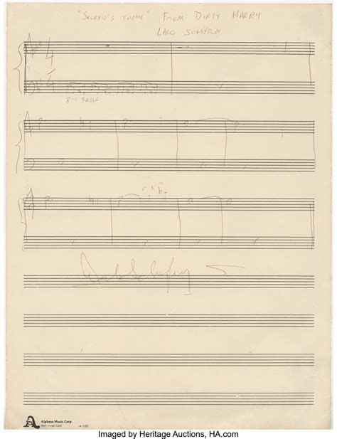 Nick Redman Personal Collection Of 5 Composer Related Artifacts Lot