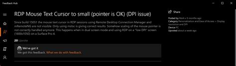 Mouse Cursor Issue With High Dpi In Remote Desktop Sessions Royal Apps