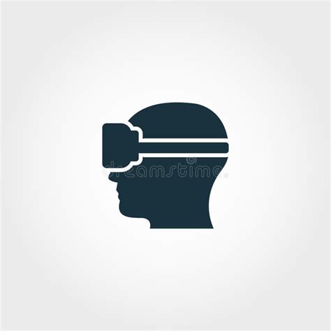 Virtual Reality Creative Icon Premium Style Design From Visual Device Icon Collection Simple