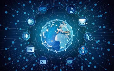 Digital Map And Concept Of Global Network And Connectivity Data Transfer And Cyber Technology