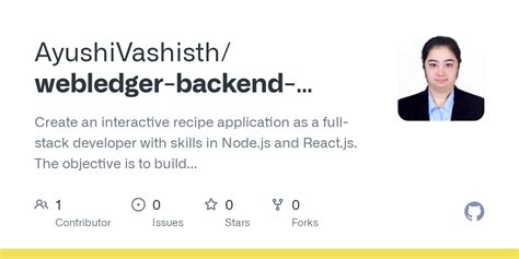 Github Ayushivashisthwebledger Backend Assignment Create An