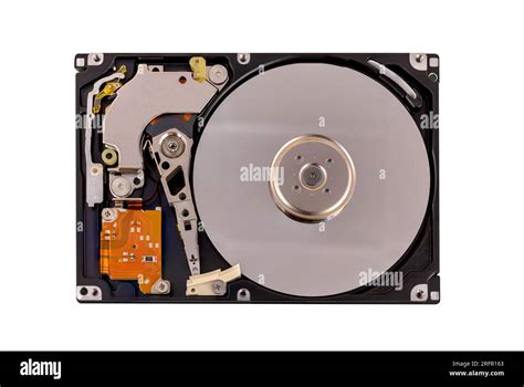 Open Hard Disk Drive Isolated Transparent Background Stock Photo Alamy