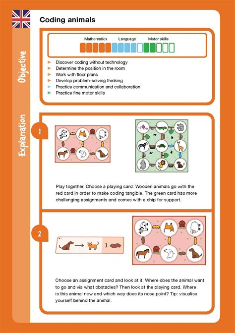 Coding Animals Absorbent Minds Montessori