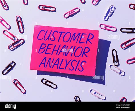 Sign Displaying Customer Behavior Analysis Word Written On Buying Behaviour Of Consumers Who