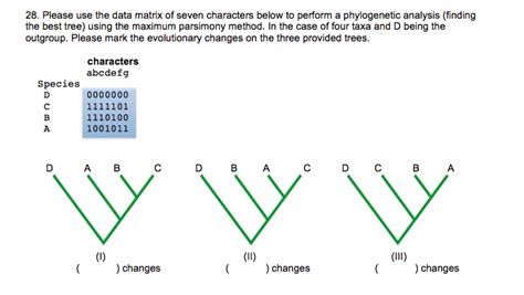 Solved 28 Please Use The Data Matrix Of Seven Characters