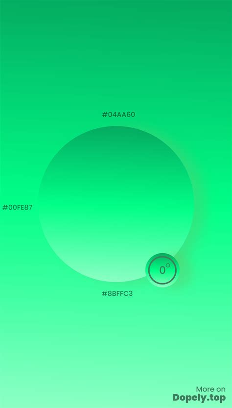 Gradient Inspiration Color Palette Design