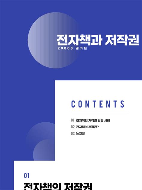 전자책의 저작권 Pdf