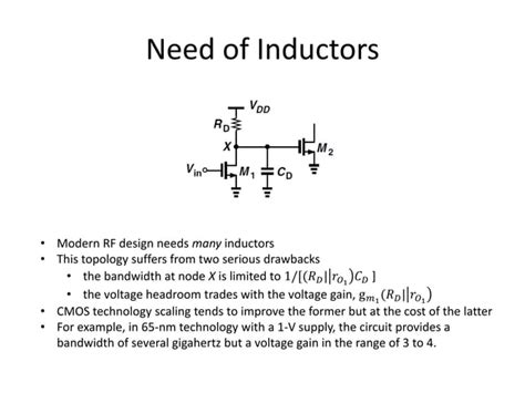 Passive Device Fabrication In Integrated Circuits Pptx Physics Science