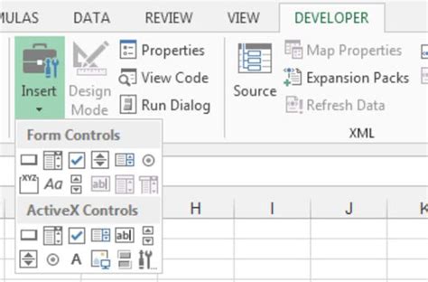how to find form controls for excel dashboards and reports dummies