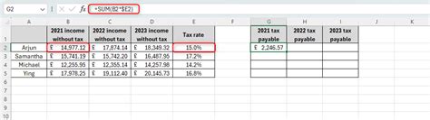 How To Use Relative Absolute And Mixed References In Excel