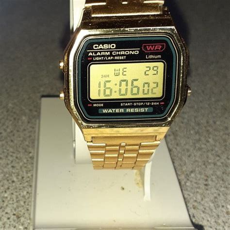 Mens Casio Watch Model A159wge Watchcharts Marketplace