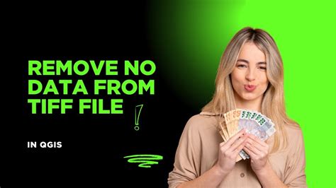 Remove Nodata Values In Tiff Using Qgis And Gdal Raster Processing In Gis Youtube