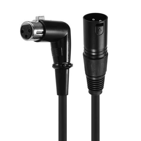 Cashback Xlr Cable Musical Microphone Sound Cable Plug Right Angle Xlr