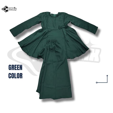 Baju Kurung Budak Flower High Quality Malay Tradition Shopee Malaysia