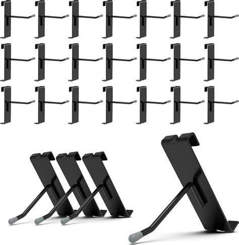 Bfpeaky Gridwall Hooks 6 Inch Black 50pc Grid Wall Hooks For Gird Wall Panels
