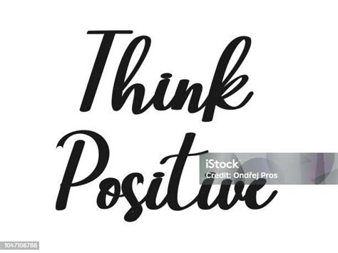 벡터 일러스트 레이 션 상징 로고 전단지 배너 Invitaion 또는 인사말 카드 엽서에 대 한 긍정적인 생각 구도에 대한 스톡 벡터 아트 및 기타 이미지 Istock