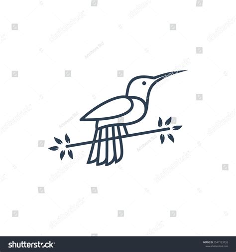 Humming Bird Colorful Designs Concept Illustration Stock Vector Royalty Free 1547123726