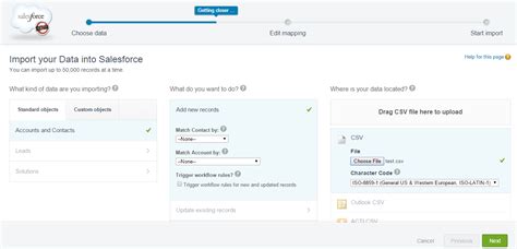 Data Import Wizard There Was A Problem Uploading The Csv File Try