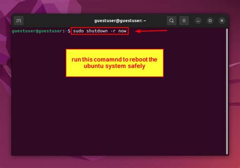 How To Use The Linux Shutdown Command 9 Best Ways