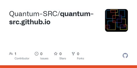 GitHub Quantum SRC Quantum Src Github Io
