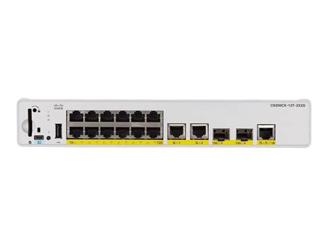 Cisco Catalyst 9000 Compact Switch 1 C9200cx 12t 2x2g E