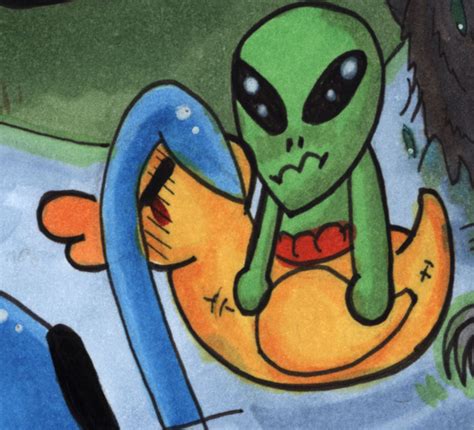 Day 17 Alien By Coolestninja1242 On Deviantart