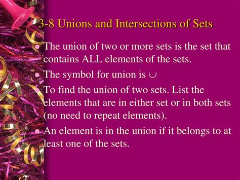 PPT 3 8 Unions And Intersections Of Sets PowerPoint Presentation Free Download ID 2471659