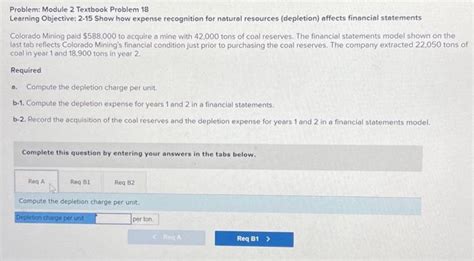 Solved Problem Module 2 Textbook Problem 18 Learning