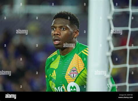 Orlando Florida USA April 27 2024 Toronto FC Goalkeeper Sean