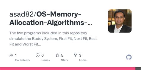 Github Asad82os Memory Allocation Algorithms Simulation The Two Programs Included In This
