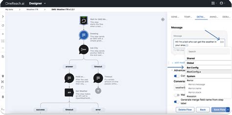 Bot Configuration OneReach Ai Documentation