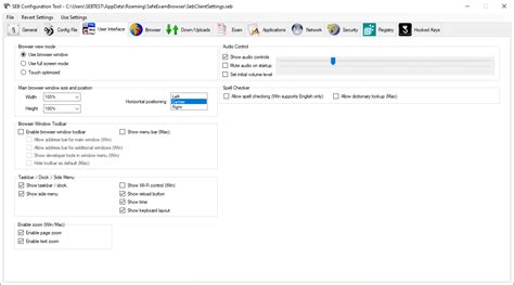 Safe Exam Browser Windows User Manual