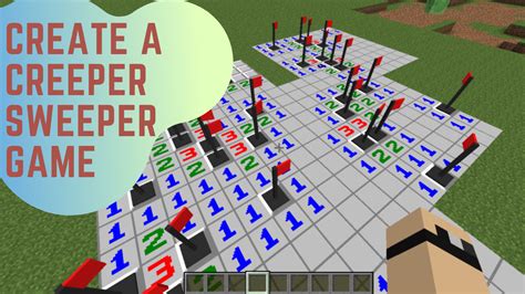 Create A Creeper Sweeper Game In Minecraft Education Edition Codeflix