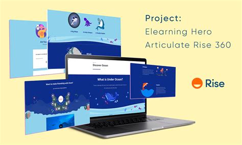 E Learning Course Design Concept Articulate 360 Rise On Behance