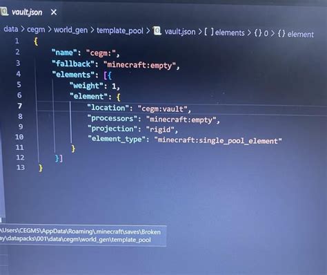 Why Wont My Custom Structures Work I Followed Like 3 Tutorials Please