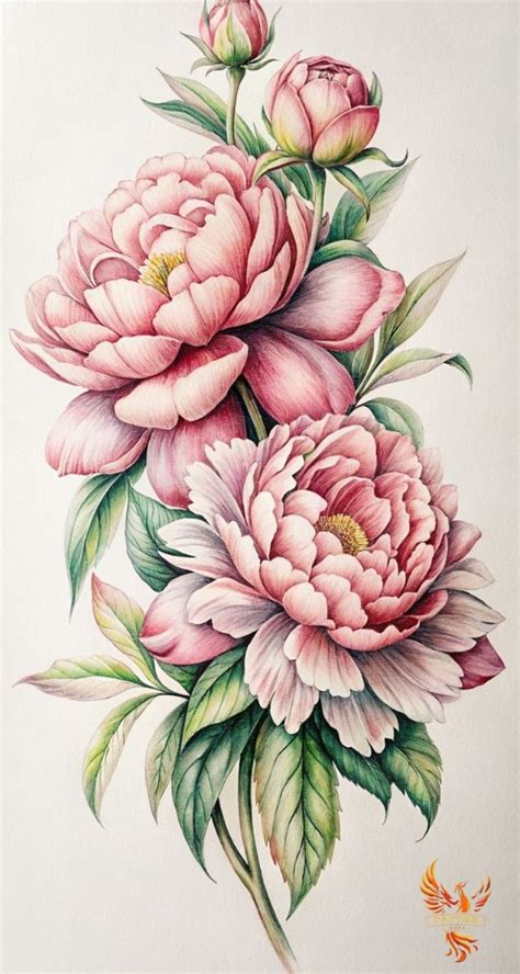 Тату на руке для девушек фото Rabiscos De Flores Pintura Em Tecido Flores Flores Coloridas