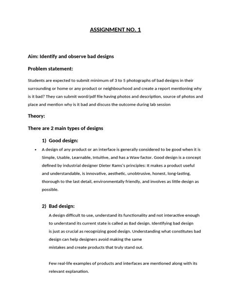 Assignment No1 Pdf