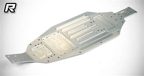 Red RC Xray XB Mm Mid Short Piece Alu Chassis