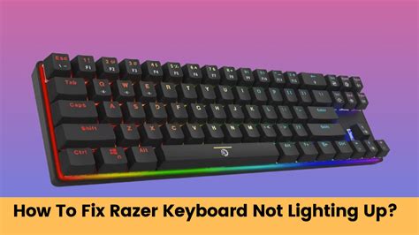 How To Enable Gaming Mode On Razer Keyboard KMG