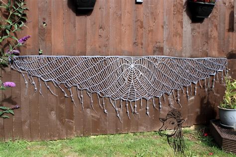 The Cobweb Shawl Crochet Pattern Halloween Etsy