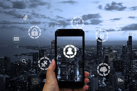 보안 기술을 보안 네트워크 컴퓨터 네트워크 배경 사진 및 창의적인 일러스트 무료 다운로드 Lovepik