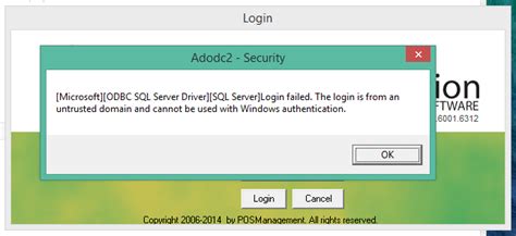 Sql Server Login Failed Untrusted Domain Lasopaec